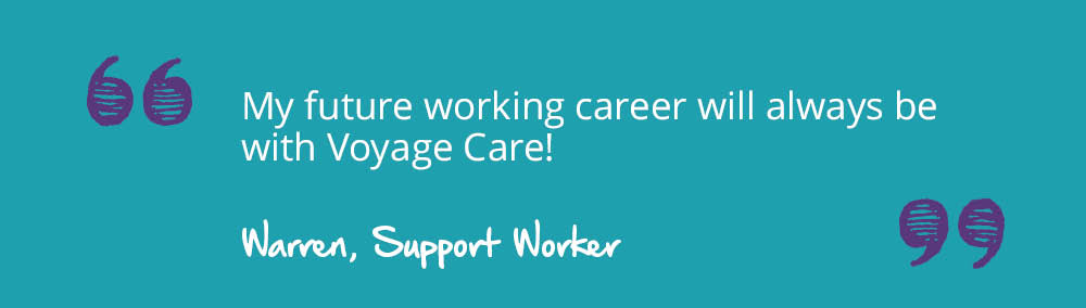 From corporate to care - Warren’s career journey! - Voyage Care Careers